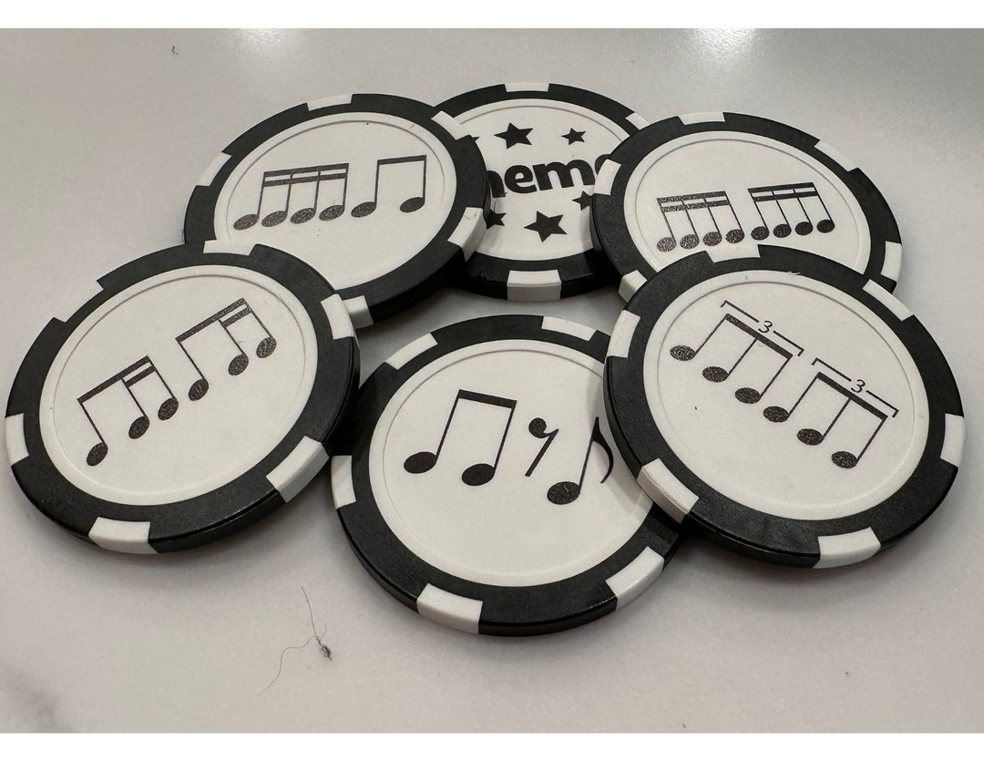 Twinkle Rhythm Practice Chips - Etsy