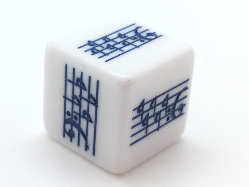 Key Signature Dice Bass Clef - Etsy