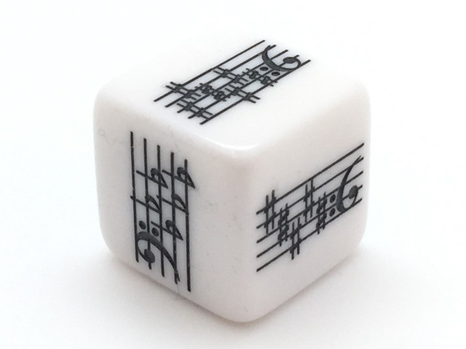 Key Signature Dice Bass Clef - Etsy