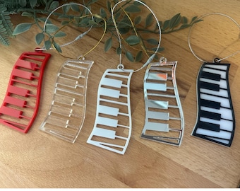 Piano Angel Ornament With Card - Etsy