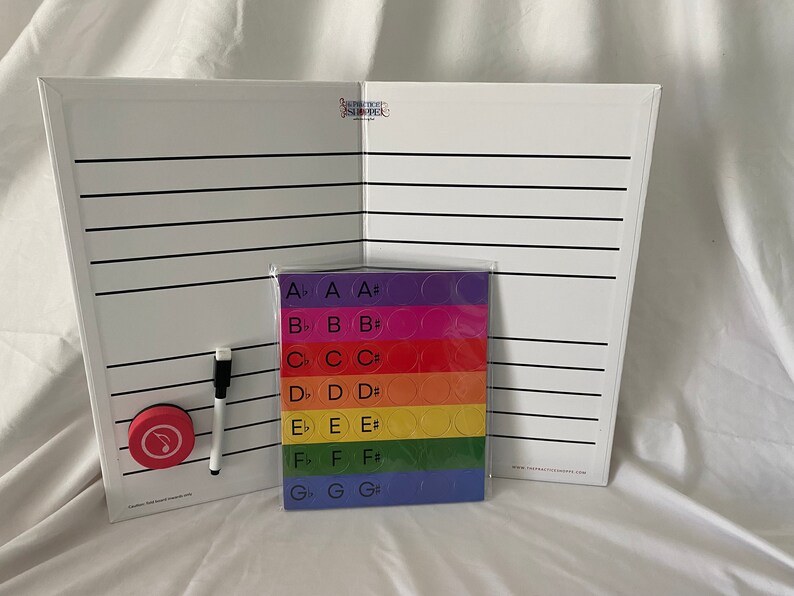 Magnetic Foldable Staff White Board With Magnets - Etsy