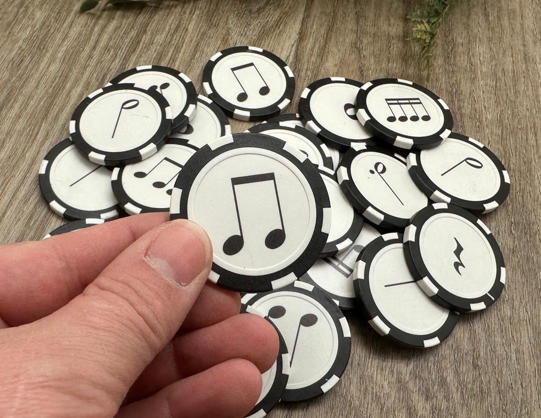 Basic Rhythm Practice Chips - Etsy