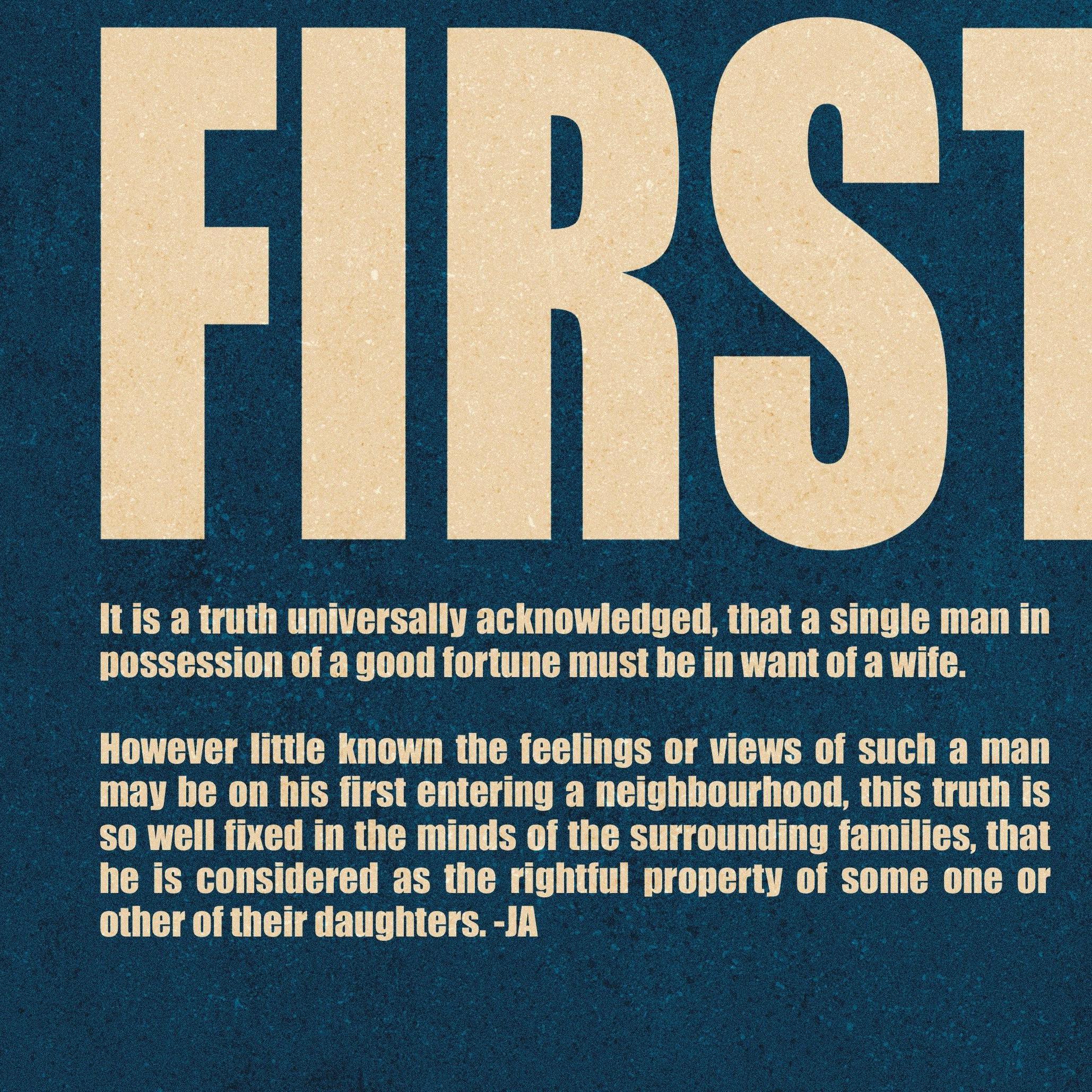 Pride and Prejudice Poster Print Jane Austen First Edition Book Peacock ...