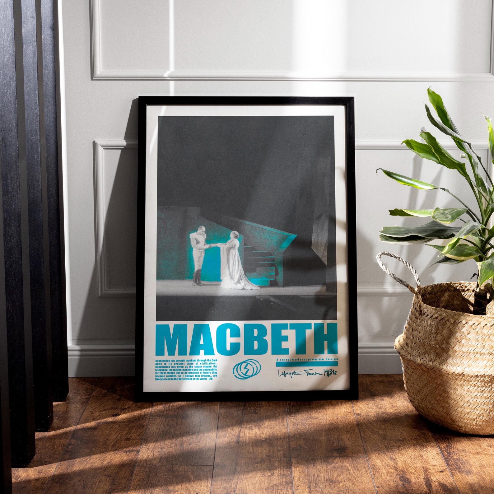 Retro 1930s Macbeth Poster From Orson Welles Production at Lafayette ...