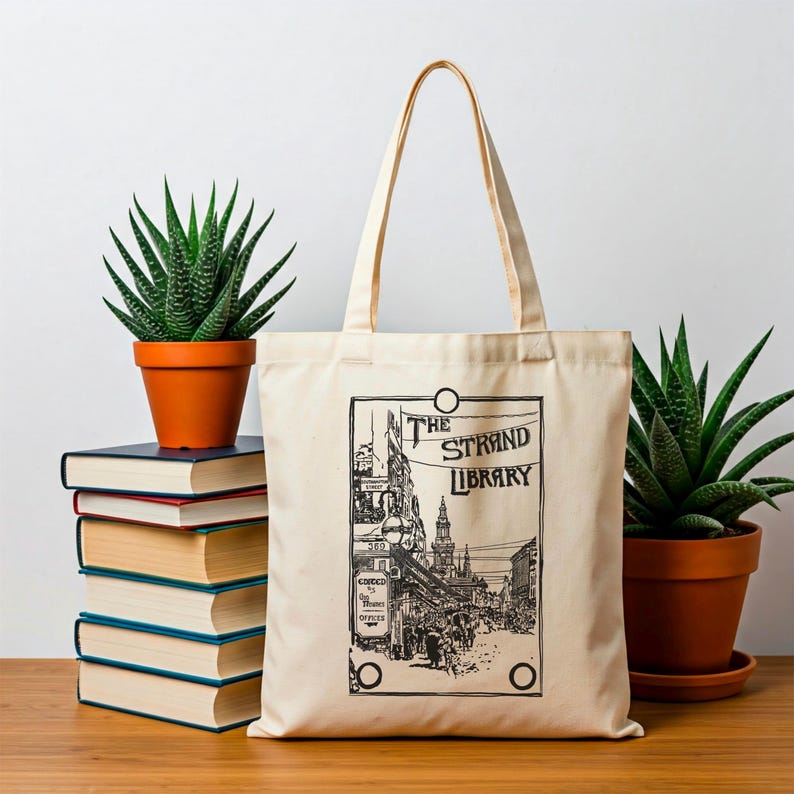 Sherlock Holmes Tote Bag: Strand Library First Edition Design - Etsy