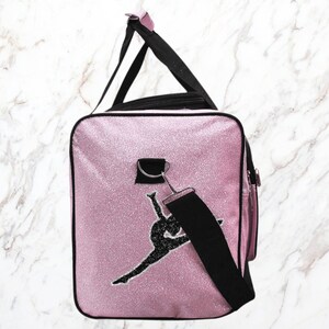 Custom Glitter Dance Duffel Bag | Personalized Duffel Bag | Cheer Bag ...