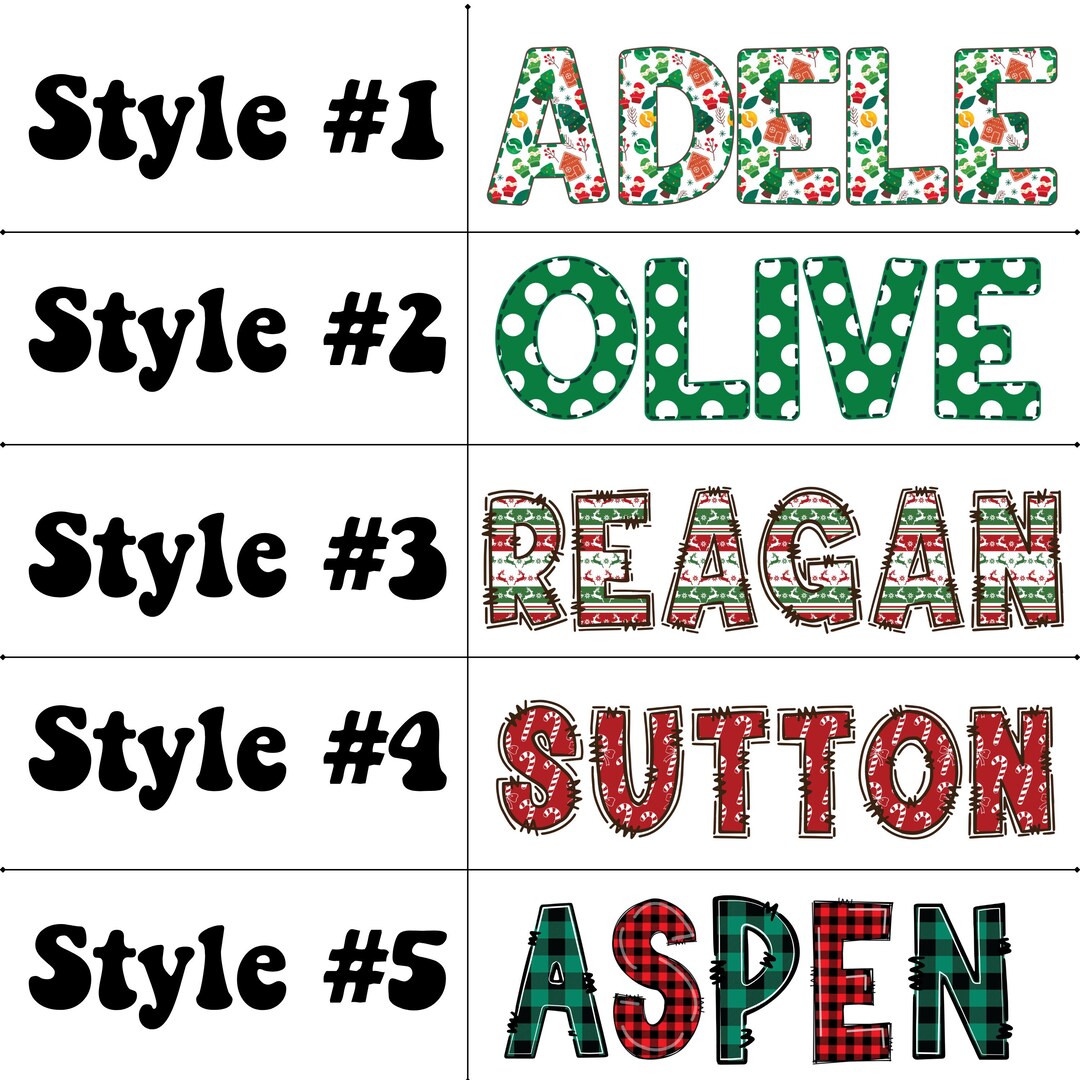 Custom Name DTF Sublimation | Personalized Gift | Tshirt Transfer ...