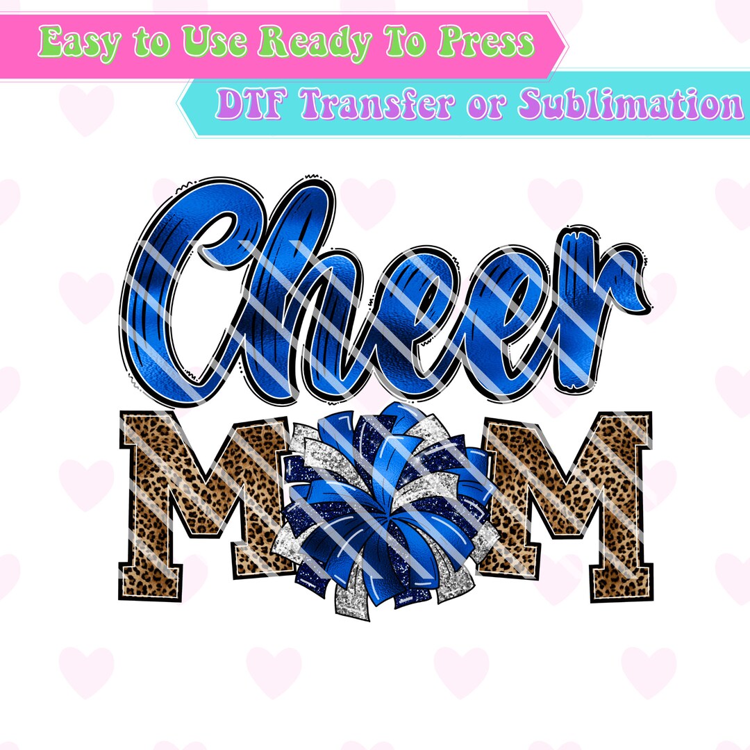Cheer DTF Sublimation | Cheerleader Gift | Cheer Tshirt Transfer ...