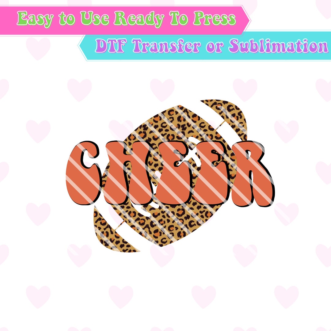Cheer DTF Sublimation | Cheerleader Gift | Cheer Tshirt Transfer ...