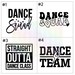 Dance Team Iron on Decal Dance Iron on Custom Dance Patch Dance SVG ...
