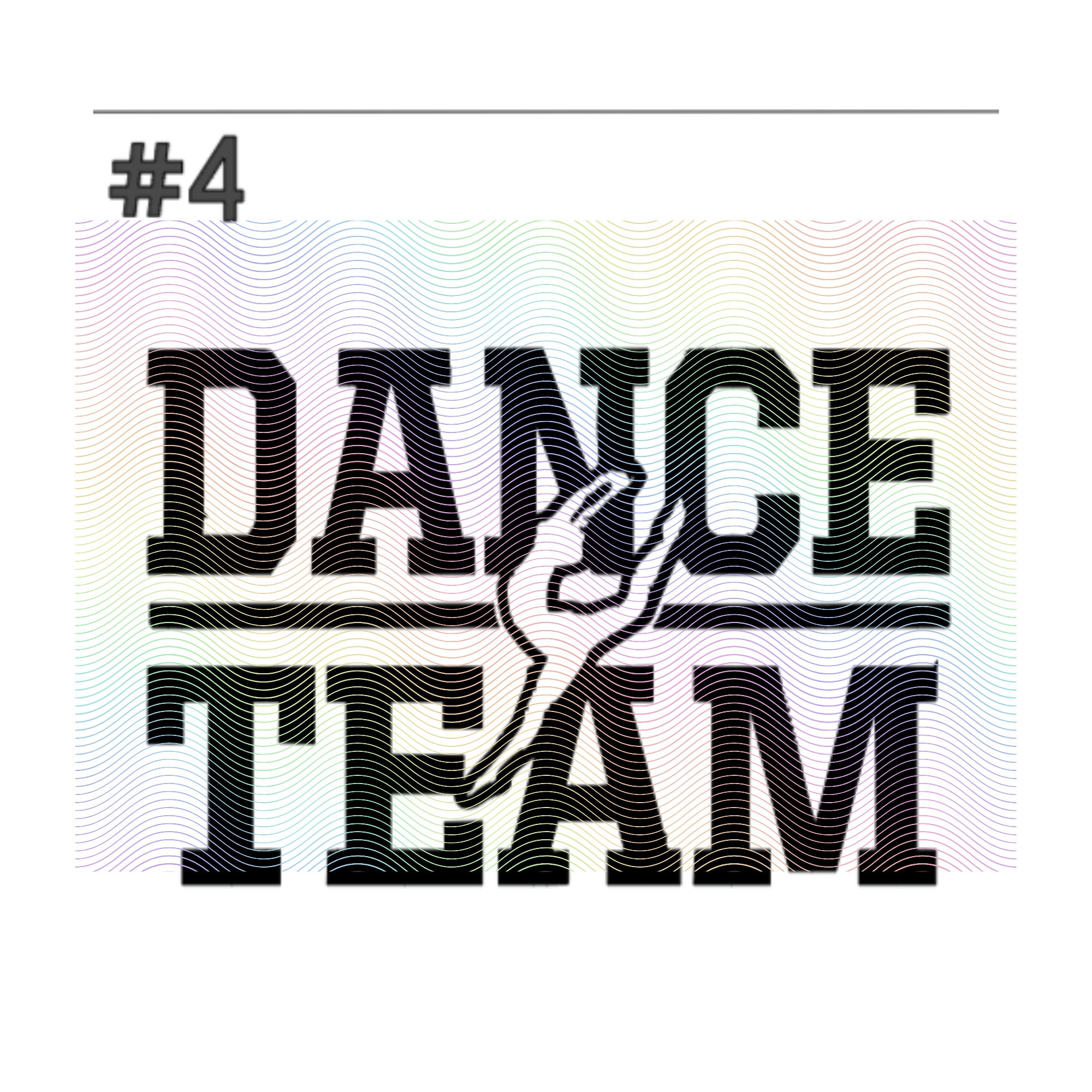 Dance Team Iron on Decal | Dance Iron on | Custom Dance Patch | Dance ...