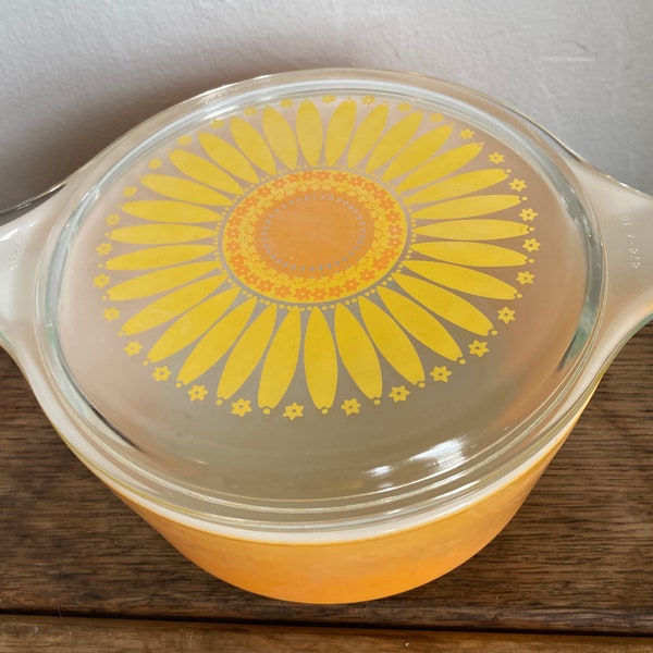 Sunflower Daisy Pyrex - Etsy
