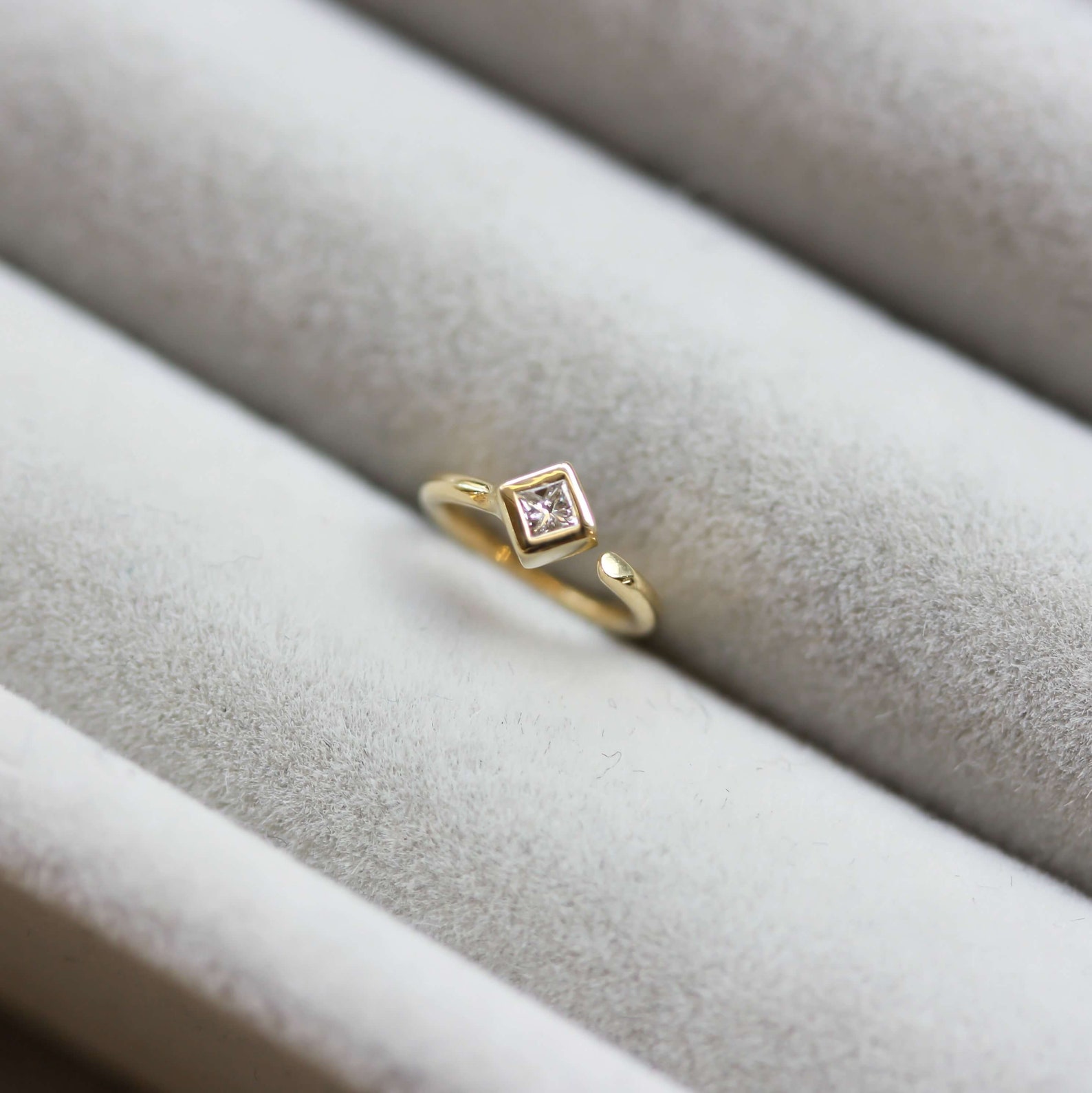 Diamond Helix Earring 14K Gold Helix Earring Helix Hoop - Etsy