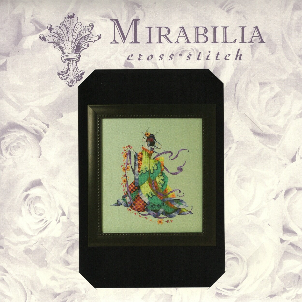 Miss Dancing Flower Kit cross Stitch Chart, Beads, Silk Floss MD170 ...