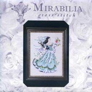 Biancabella LINEN Kit (cross Stitch Chart, Fabric, Beads, Silk Floss ...