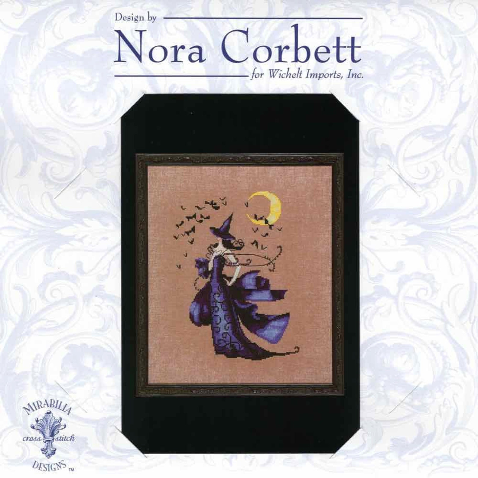 Raven Kit cross Stitch Chart Fabric Beads Nora Corbett | Etsy