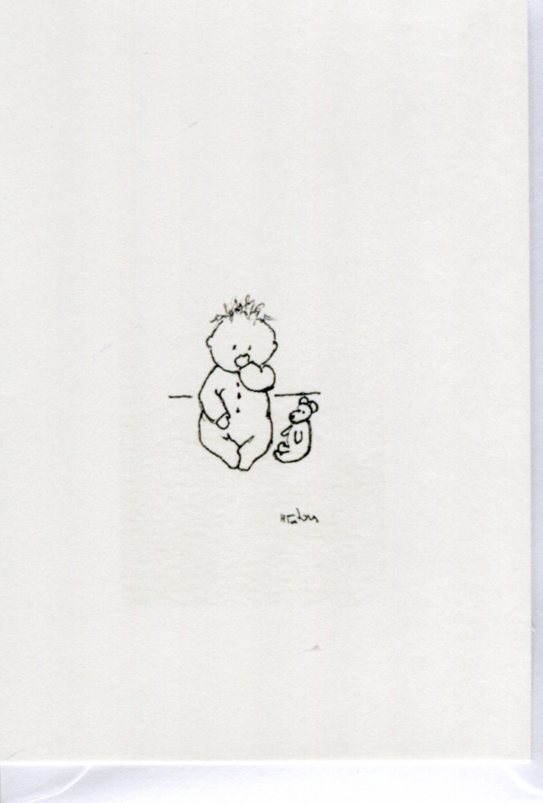 New Baby Card -baby Cards- Blank Baby Card-baby Shower Cards Gender ...