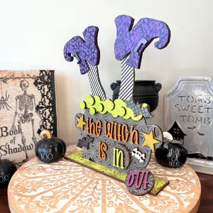 Whimsical Witch Cauldron W/ Legs Upside Down Design, Handcrafted the ...