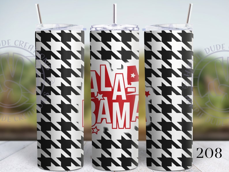 20oz Skinny Alabama Tumbler Wrap Design - Etsy