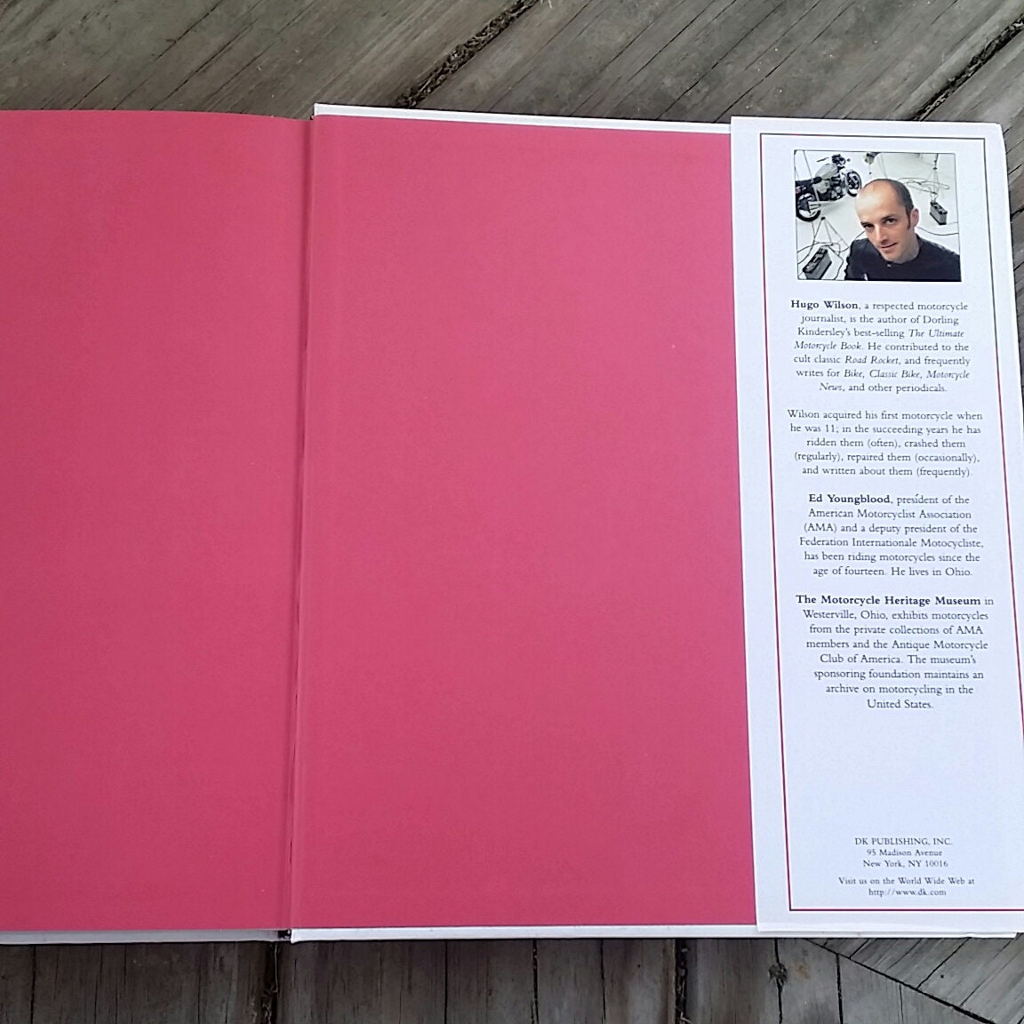 Vintage Book The Encyclopedia of the Motorcycle by Hugo Wilson Proceeds ...