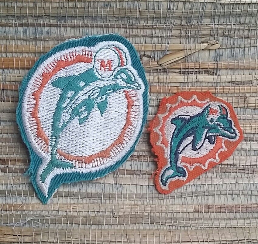 Vintage Miami Dolphins Patches
