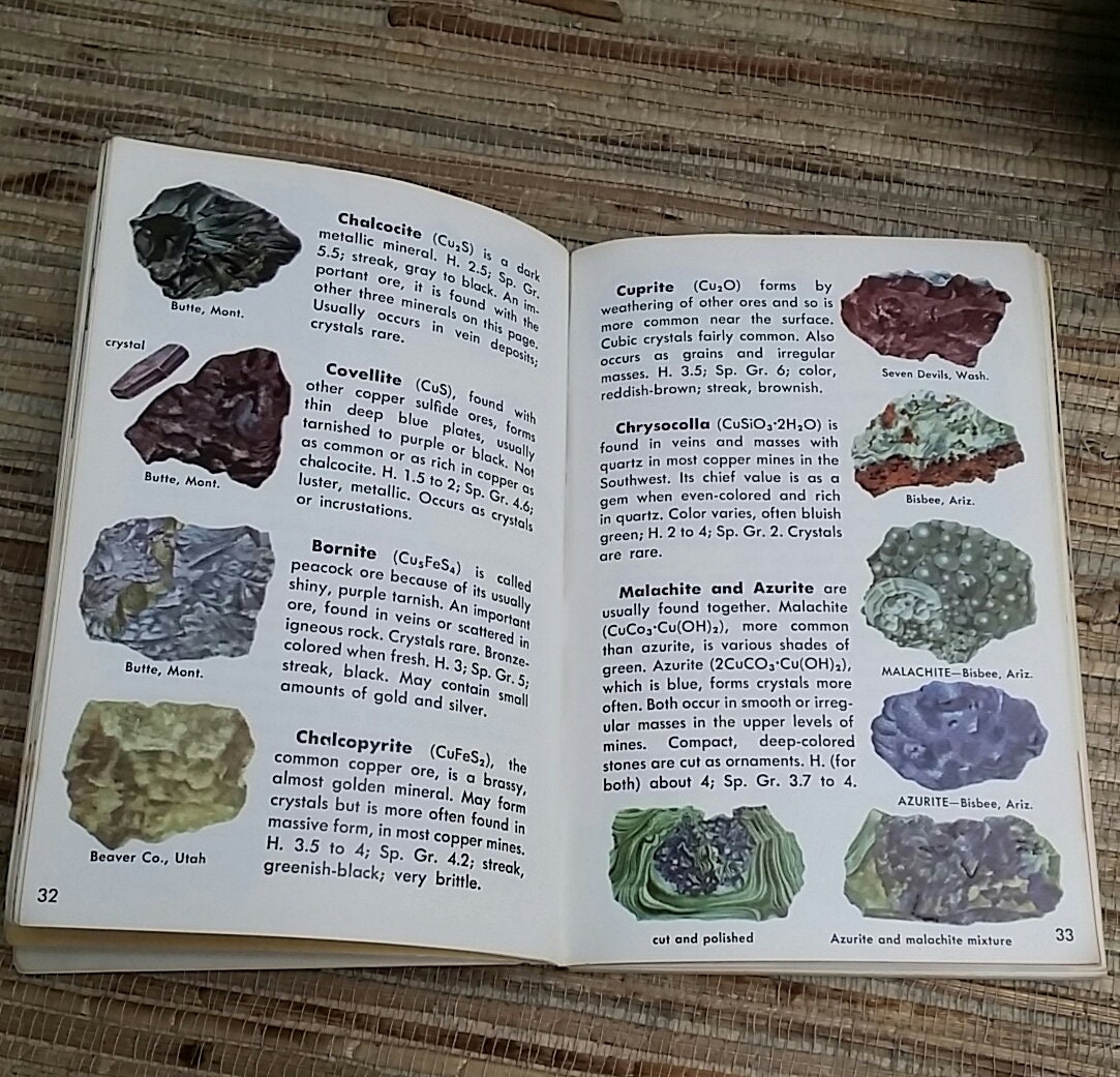 Golden Nature Guide Rocks And Minerals by Golden Press and Western ...