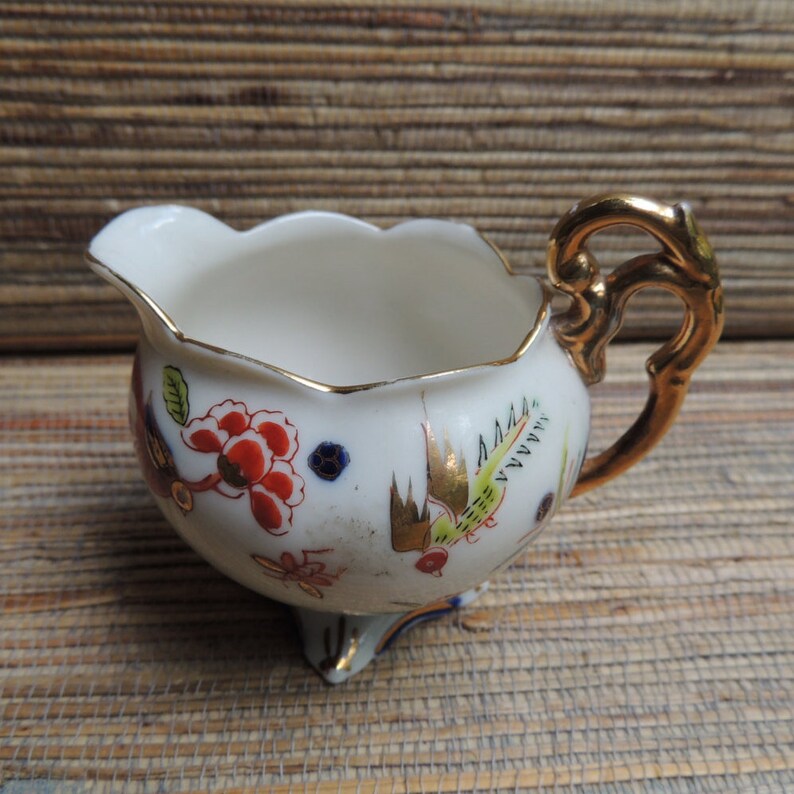 Small Porcelain Hand Painted Cream Pitcher Made in Japan - Etsy