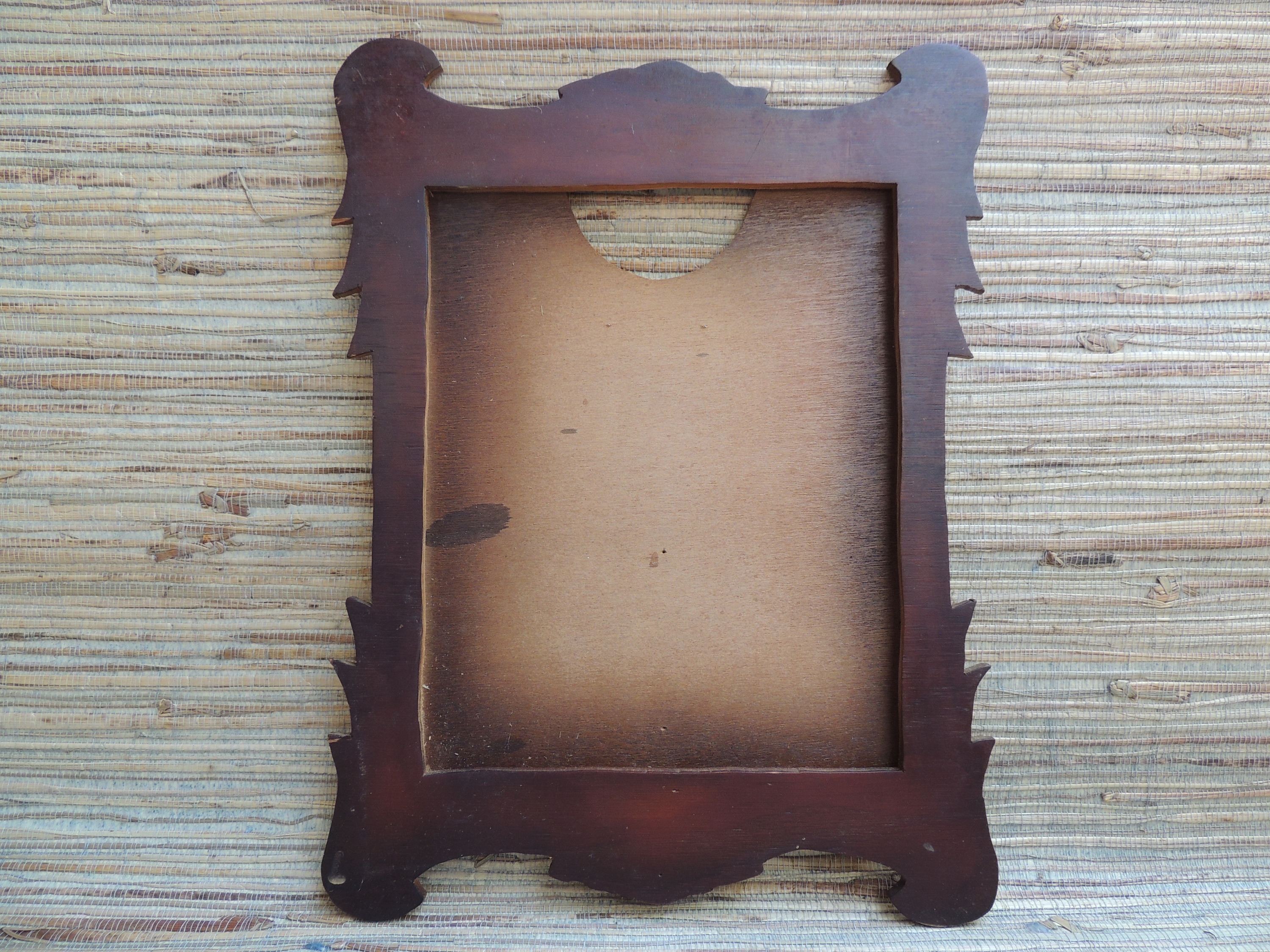 Handmade Vintage Picture Frame Rustic Primitive Federal Style Unique