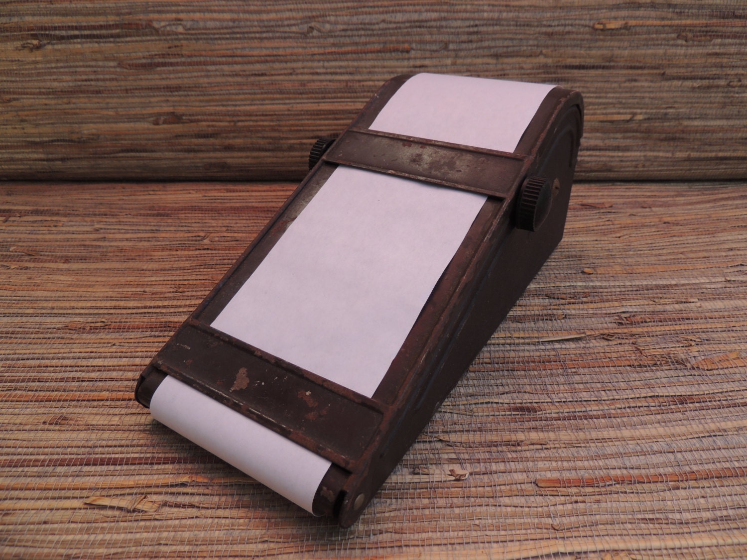 Vintage Industrial Prevue-Radsell Co Sales Receipt Machine