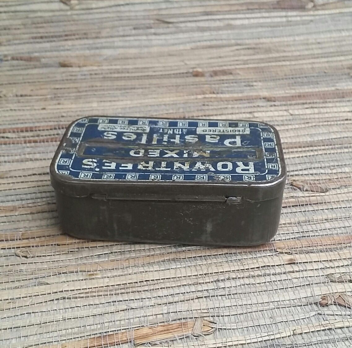 Rowntree's Mixed Pastilles Tin Box 1/4 lb Rowntree Co Ltd York, England