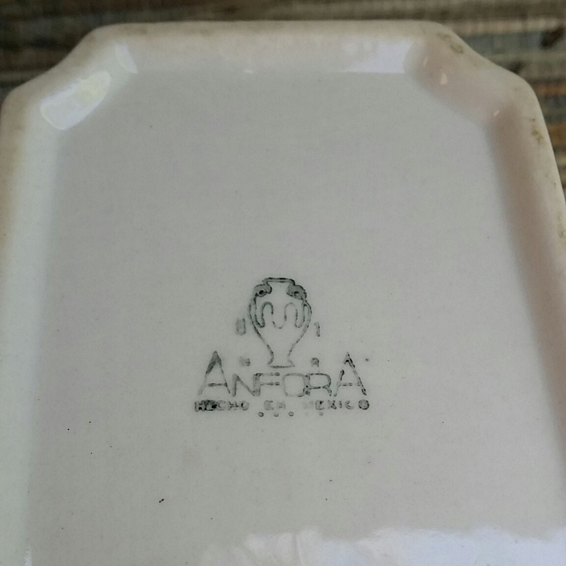 Vintage Restaurant Ware ANFORA Hall FRAUNFELTER China Green Hall ...