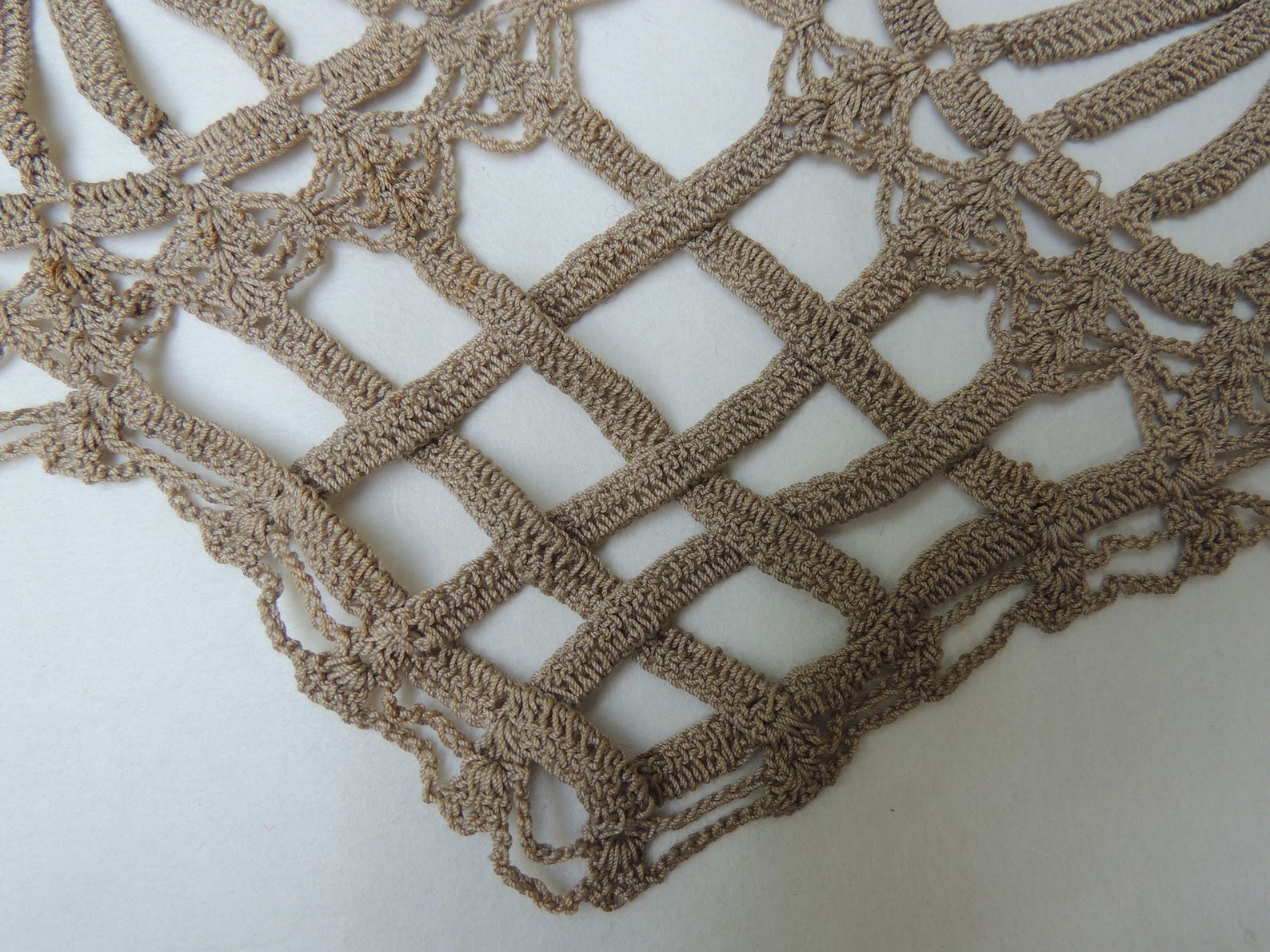 Hand Made Vintage Lace Antique Crochet Work Art Deco Style Old - Etsy