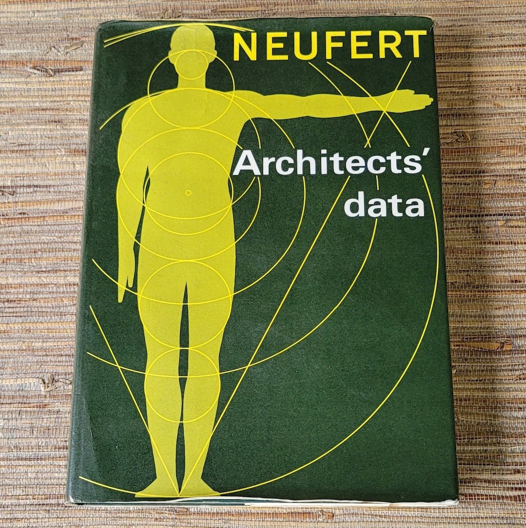 1970s Book architects' Data by Ernst Neufert First English Language ...