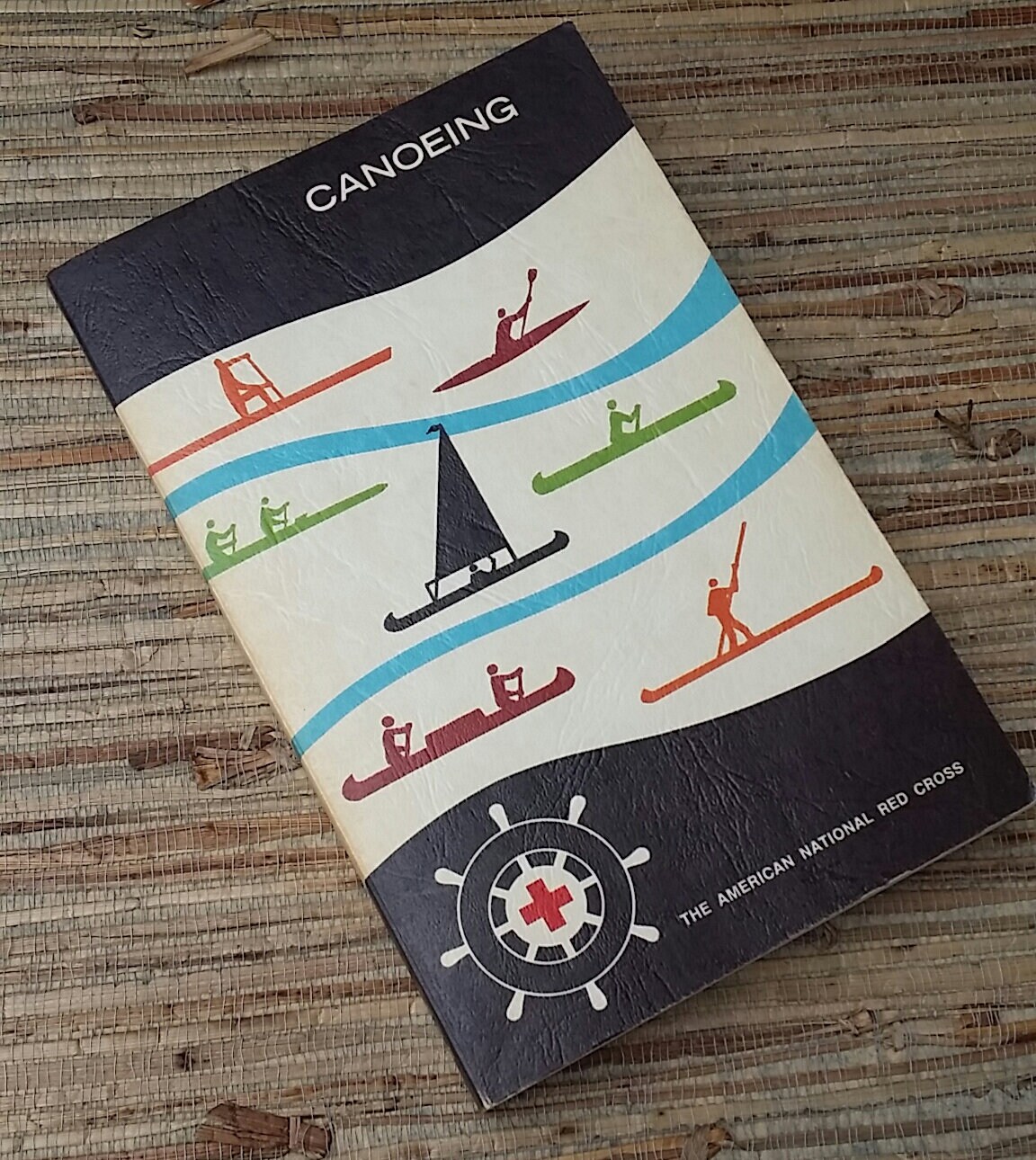Vintage Book Canoeing by the American National Red Cross First Printing ...