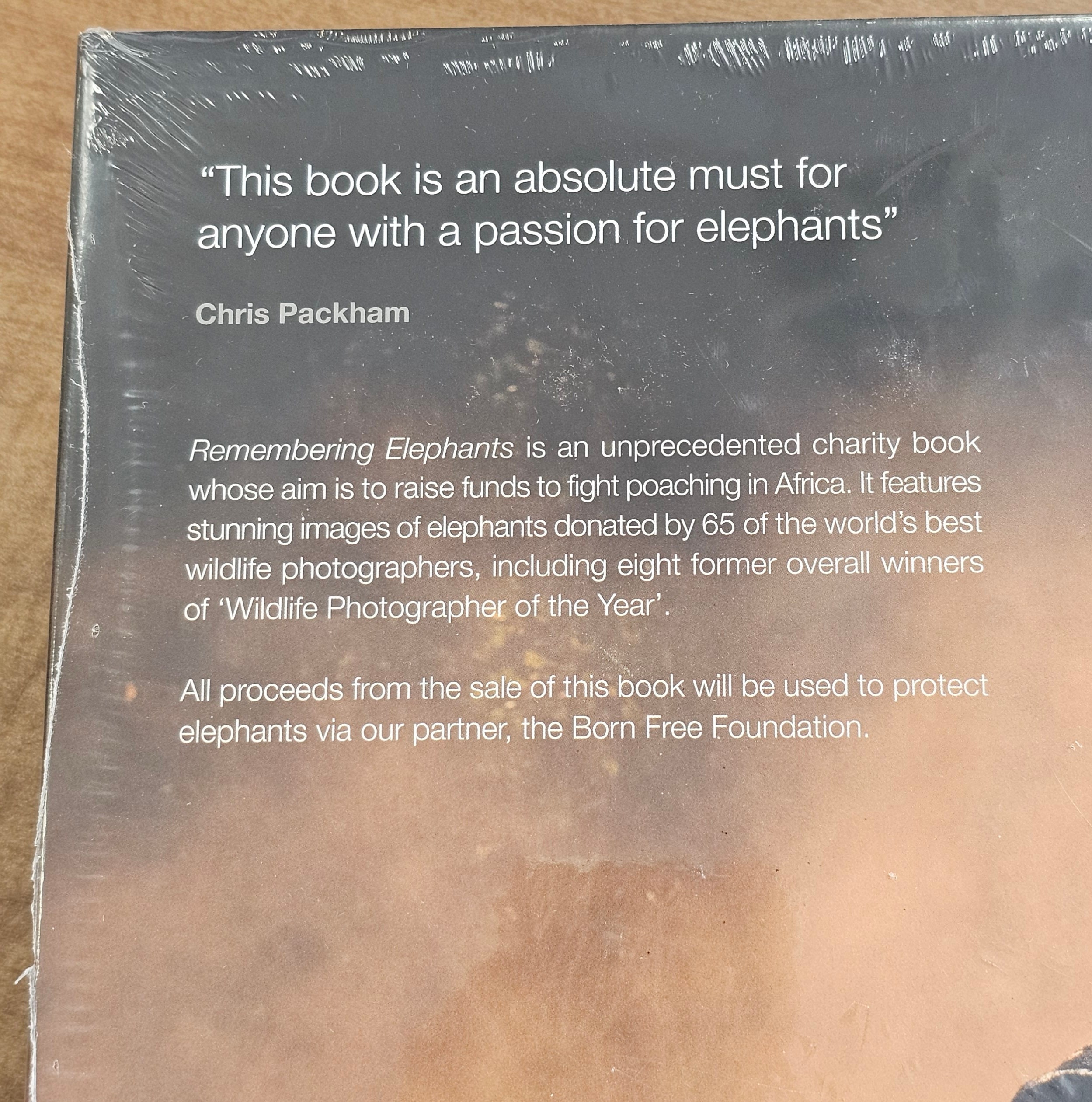 Book "remembering Elephants" Wildlife Photographers United. in Wrapper ...