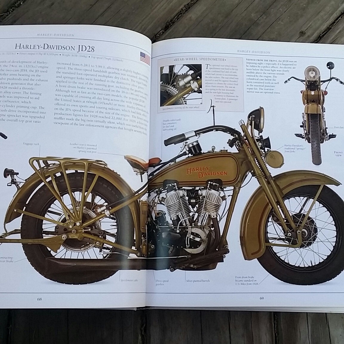 Vintage Book The Encyclopedia of the Motorcycle by Hugo Wilson Proceeds ...