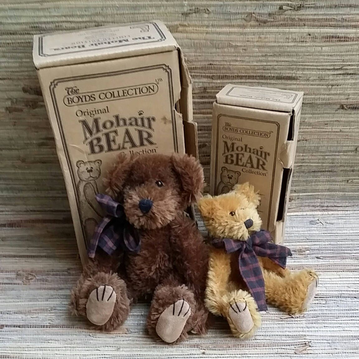 Madison L. Bearington Boyds Original Mohair Bear Collection Jointed ...