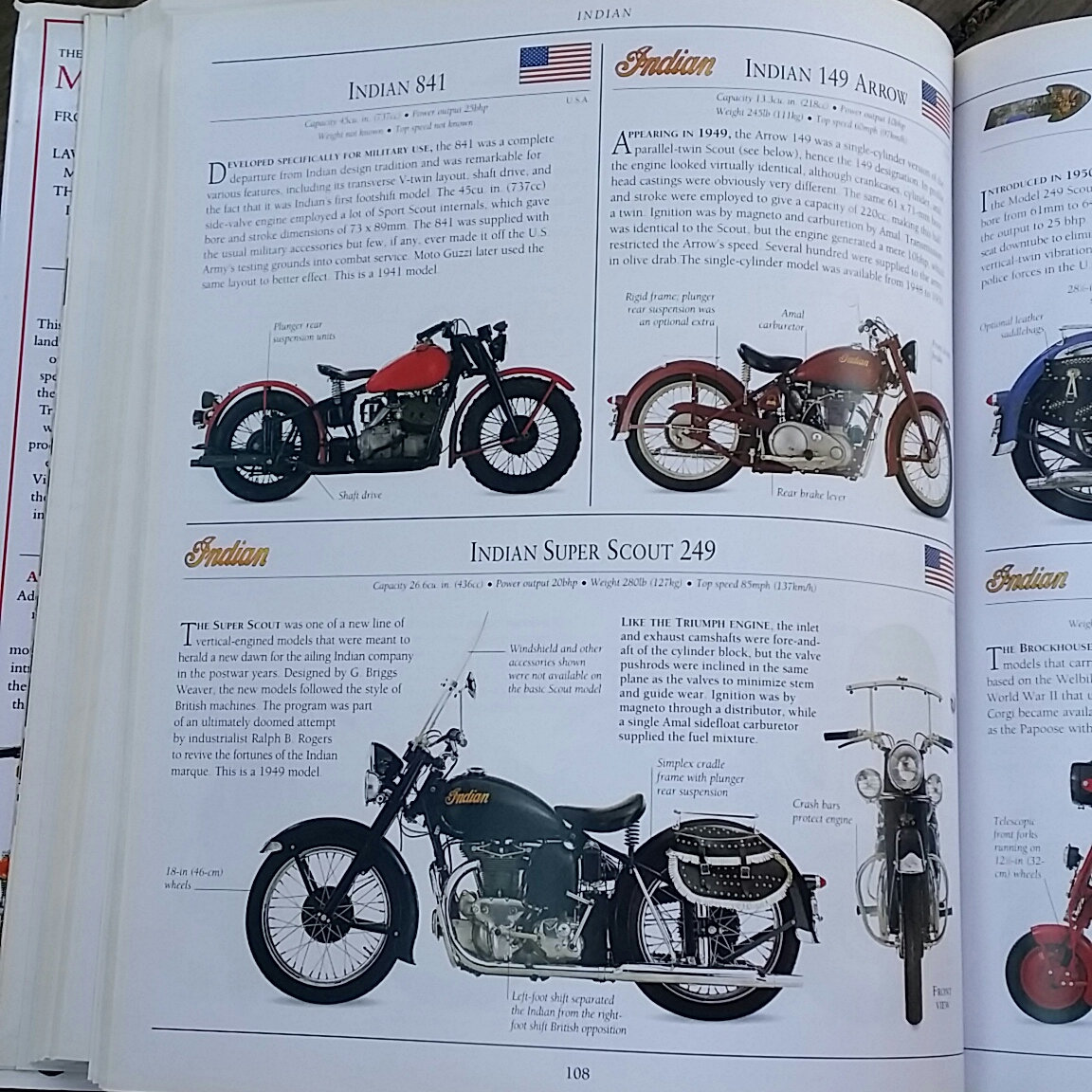 Vintage Book The Encyclopedia of the Motorcycle by Hugo Wilson Proceeds ...