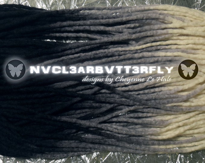 Thin Wool Dreads shadow 5DE 1719 - Etsy