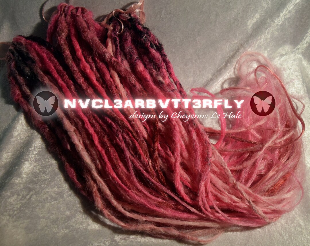Synthetic Dreads love in Vein 60SE 2328 Red Pink Burgundy Fuchsia Berry ...