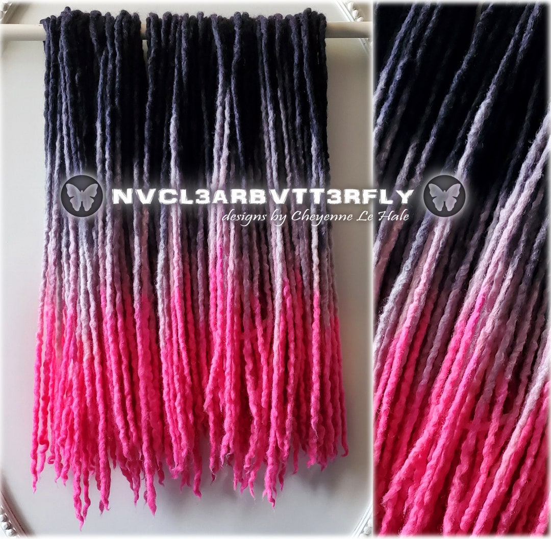 Micro-thin Wool Dreads cyber Princess 10/20/30/40/50/60/70/75DE 1519 ...