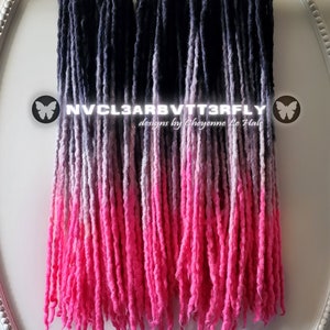 Micro-thin Wool Dreads cyber Princess 10/20/30/40/50/60/70/75DE 1519 ...