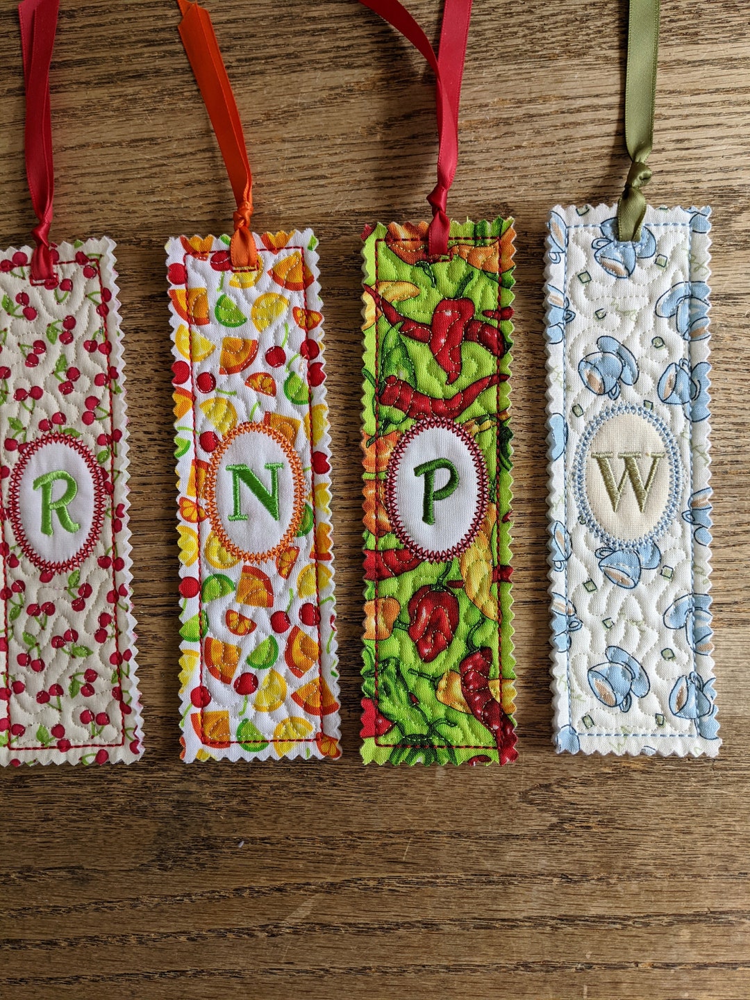 Personalized Embroidered Bookmark - Etsy Canada