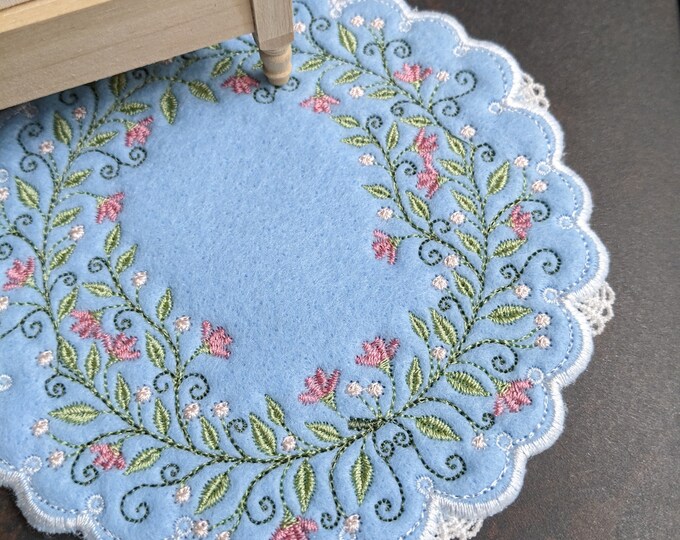 Miniature Dollhouse Rug, 1:12, Colors to Choose From. 5 Inches. - Etsy