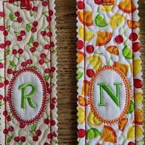 Personalized Embroidered Bookmark - Etsy Canada