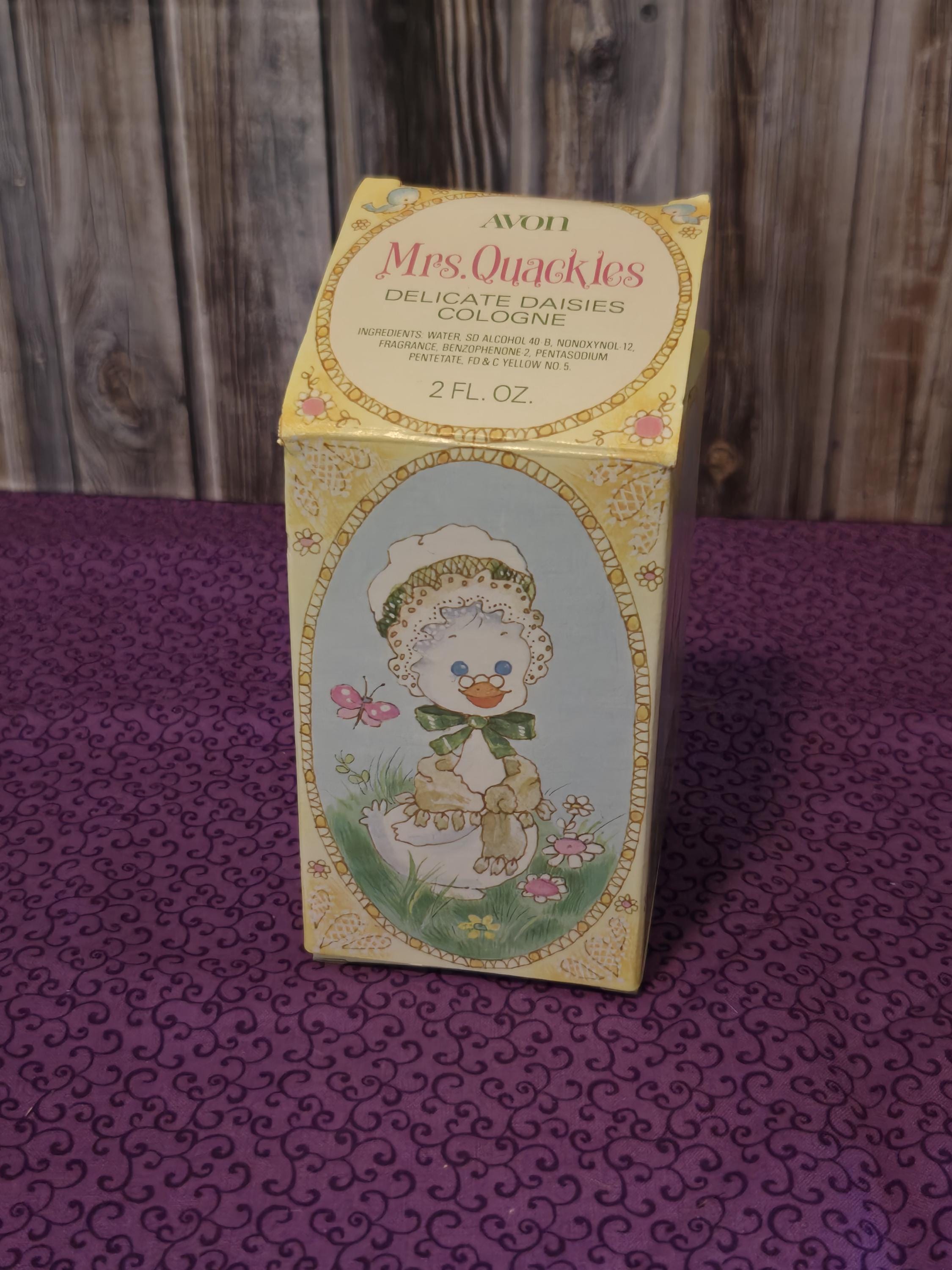 Vintage Avon Mrs. Quackles Cologne Bottle, Goose/duck Shaped Bottle - Etsy
