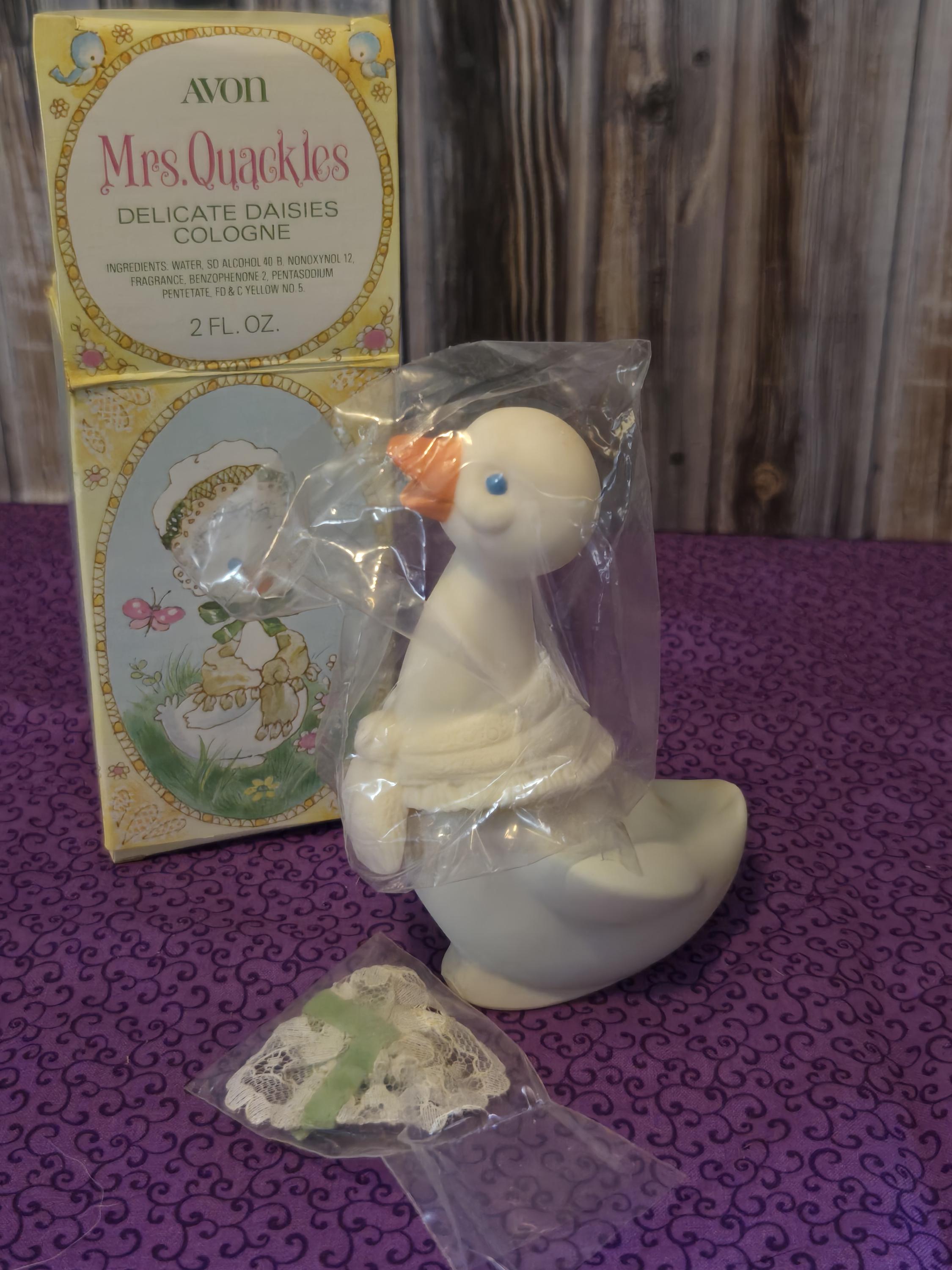 Vintage Avon Mrs. Quackles Cologne Bottle, Goose/duck Shaped Bottle - Etsy