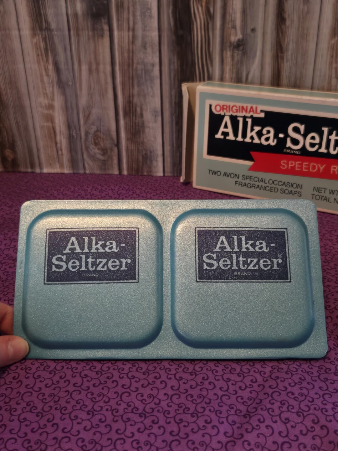 Vintage Avon Fragranced Soaps, Alka-seltzer Theme Bath Bars - Etsy