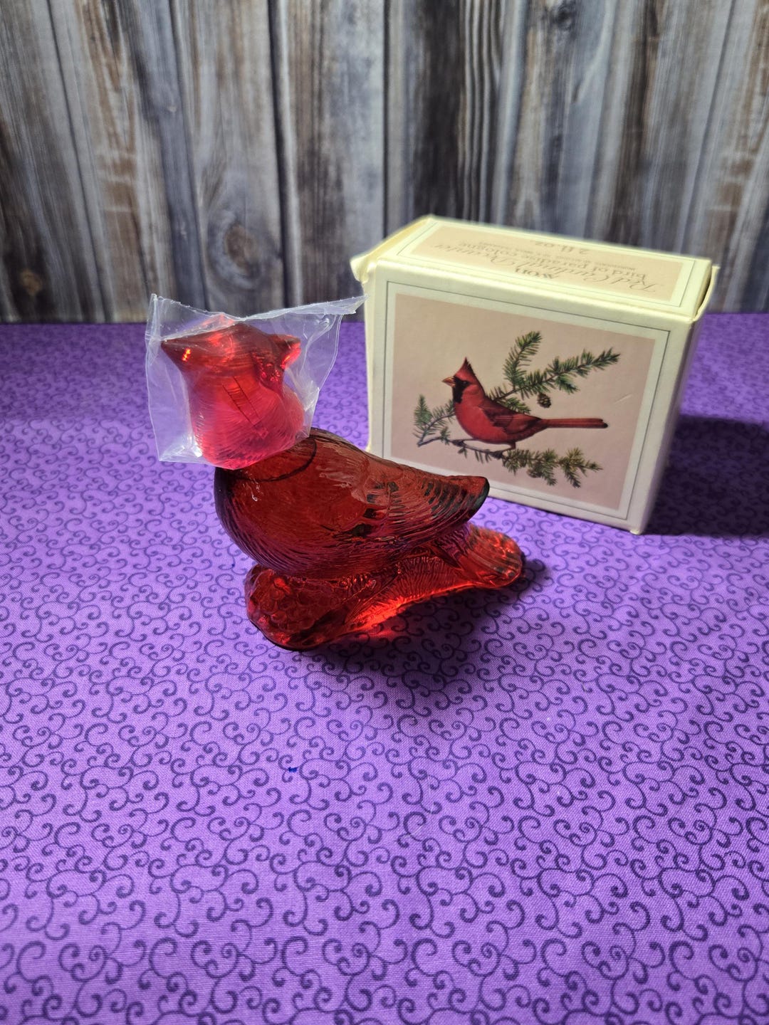 Vintage Avon Cardinal Perfume Bottle - Etsy