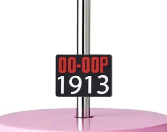 Delta Inspired Straw Topper - Etsy